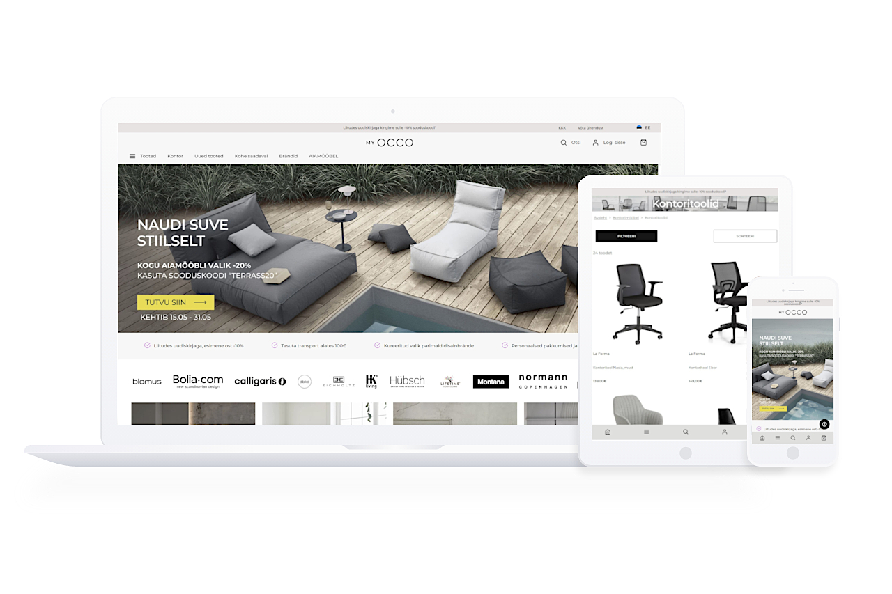 myOCCO PWA – Lumav Commerce