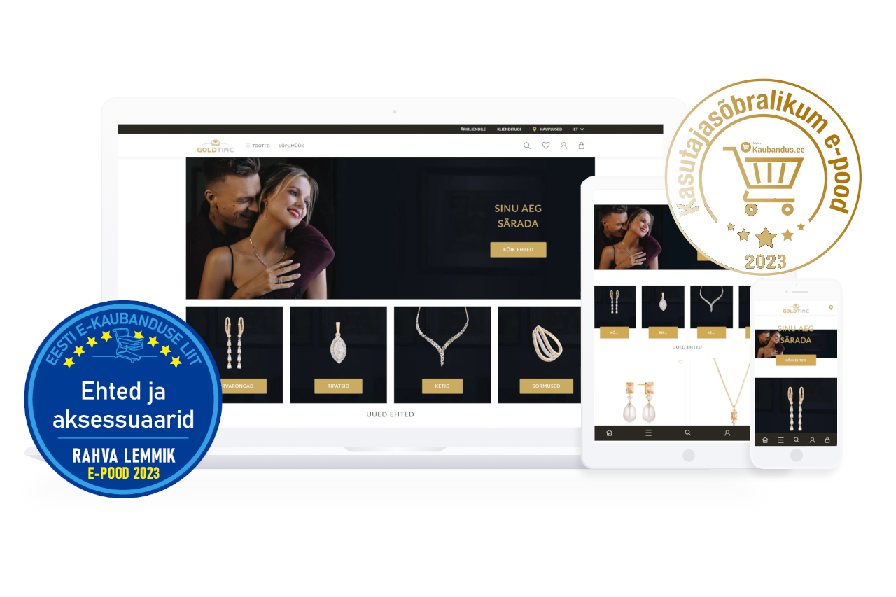 Goldtime – Magento PWA e-store – Lumav Commerce