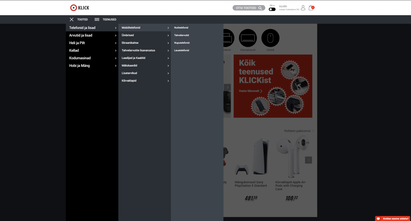 Klick B2B-miljø på 6 måneder på Adobe Commerce-platformen – Lumav Commerce
