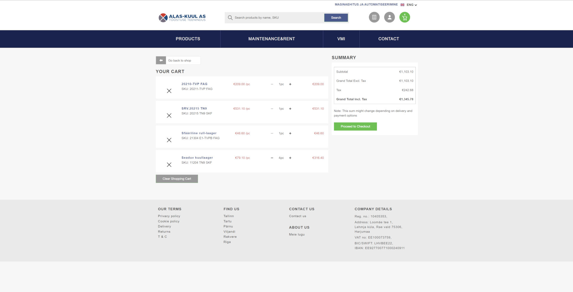 Alas-Kuul – Magento 1 – Lumav Commerce