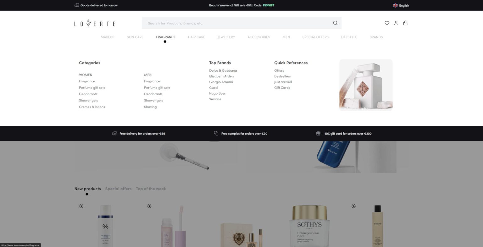 Loverte – Magento 2 PWA – Lumav Commerce